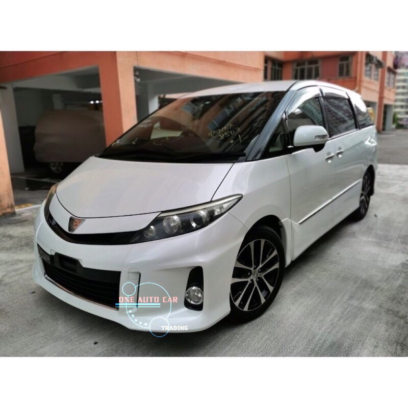 Toyota Estima Aeras OEM Fog Lamp / 3 Line Style Lemon LED 2 Tone Fish ...