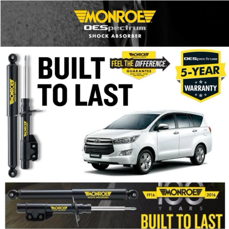 MONROE OESPECTRUM® shock absorber (Gas) Toyota Innova TGN10 | Shopee ...