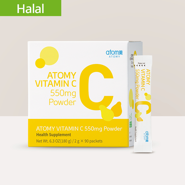 🔥READY STOCK🔥 Atomy Vital Color Vitamin C 500mg/550mg Powder 艾多美 维他命C粉 ...