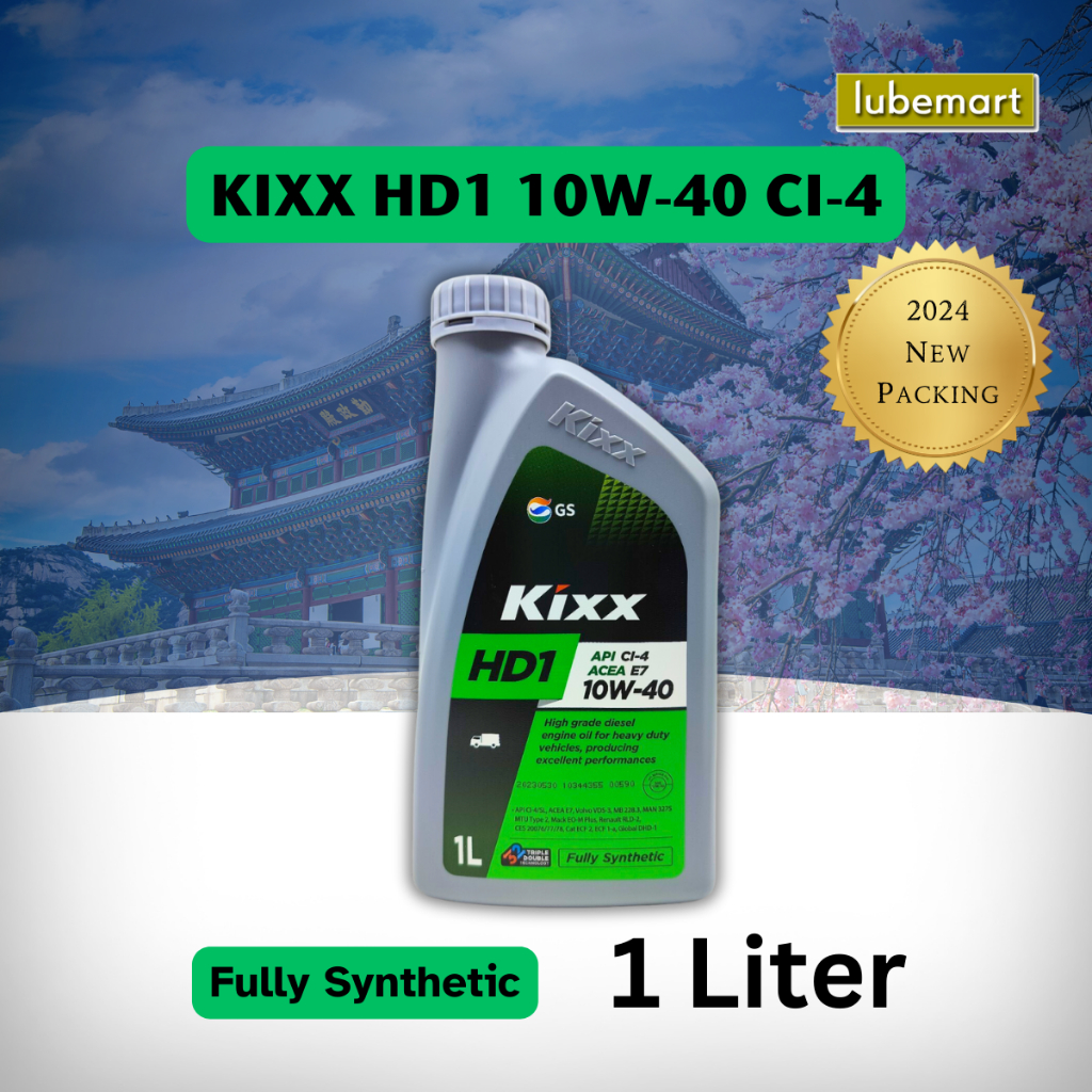 KIXX HD1 10W40 Fully Synthetic Diesel Engine Oil 10W-40 CI4 FULLY ...