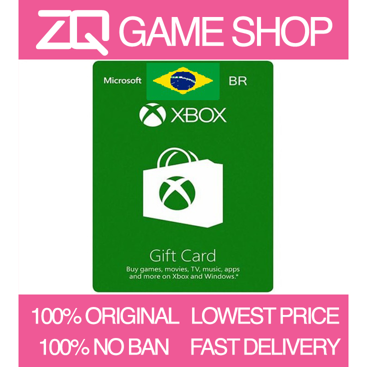 [BR] Microsoft Xbox Brazil Xbox BRL Game Card Code Xbox Series X|S Xbox ...