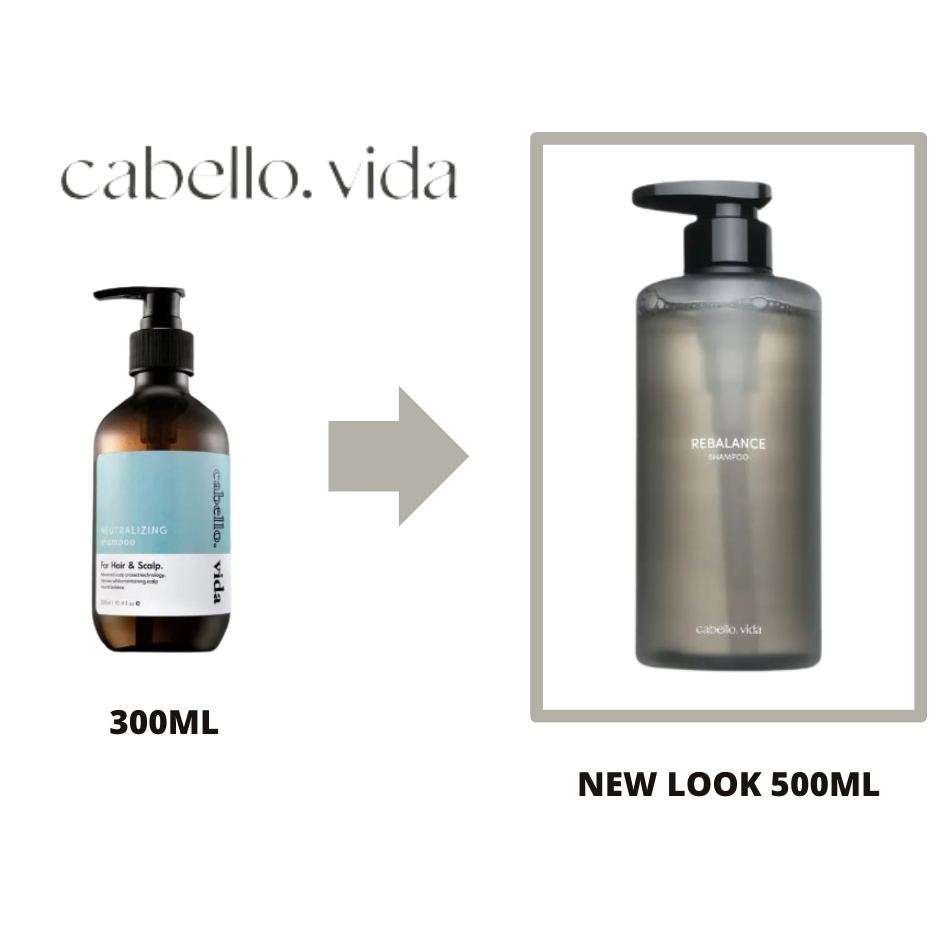cabello.vida NEUTRALIZING Shampoo 300ml (Silicone free, SLS/SLES free ...