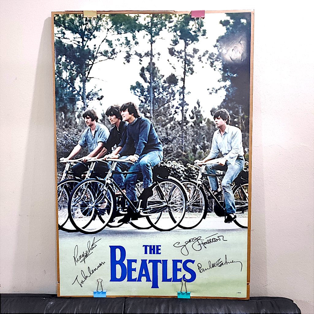 The Beatles Large Poster Wall Decoration | Shopee Malaysia