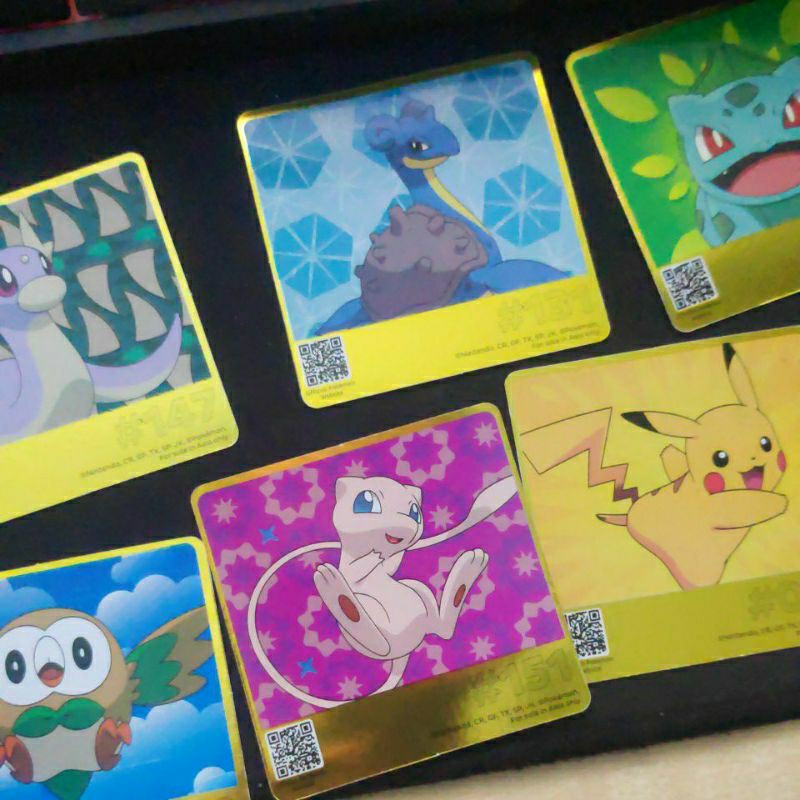 Limited Oreo Pokemon Mew Charmander Pikachu Lapras Bulbasaur Pokemon ...