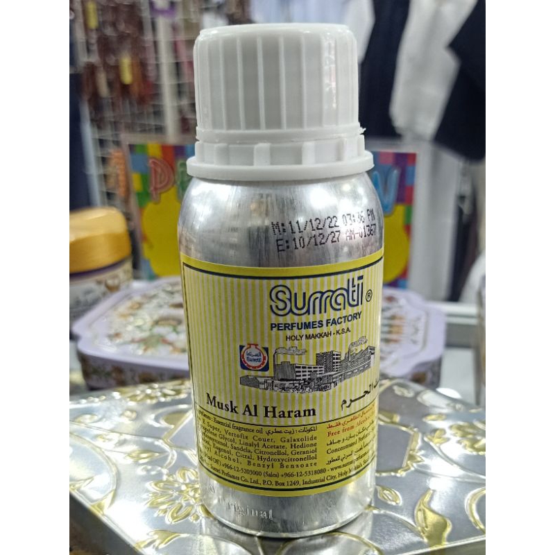 SURRATI PERFUME HOLY MAKKAH KSA MUSK AL-HARAM PURE MINYAK WANGI ...
