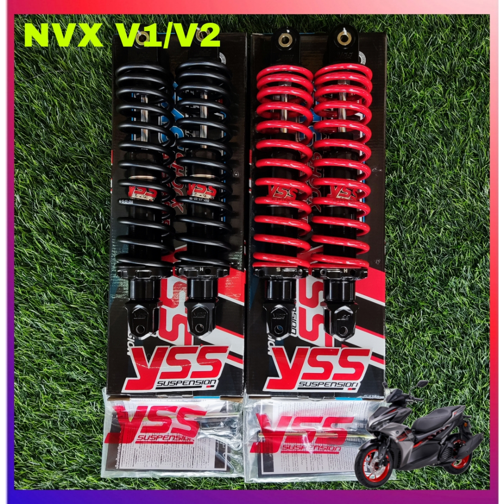 🇳🇱🔥🇲🇾 YAMAHA NVX V1/V2 ABSORBER YSS ORIGINAL 🇲🇾🔥🇳🇱 GAS ABSORBER DTG PLUS REAR SHOCK NVX155 305MM ...