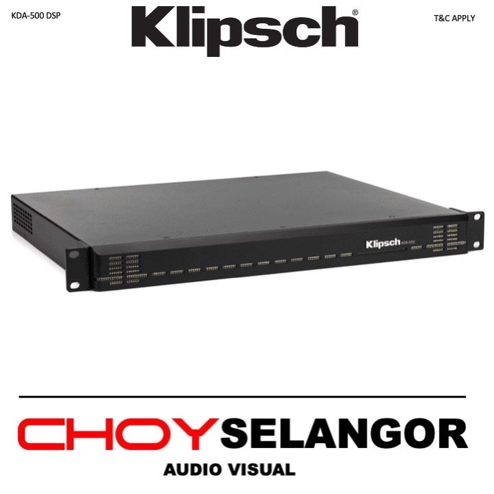 Klipsch KDA-500 DSP Amplifier | Shopee Malaysia