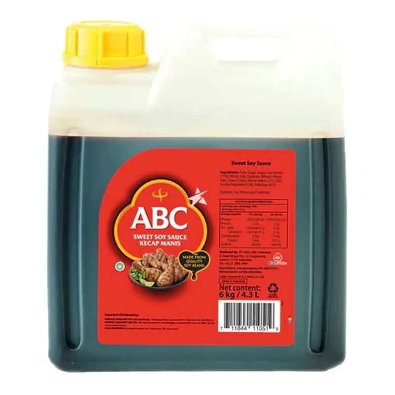 🔥 ABC KICAP @ KECAP ABC MANIS _ SWEET SOUCE_ 6 LITER 👍 | Shopee Malaysia
