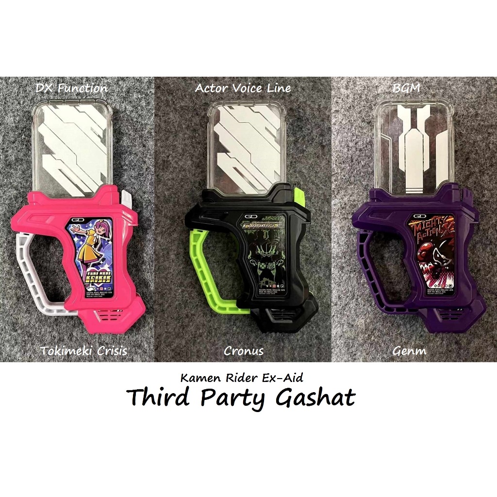 [STOCK READY] KAMEN RIDER EX-AID DX GASHAT CRONUS PROTO MIGHTY ACTION X ...