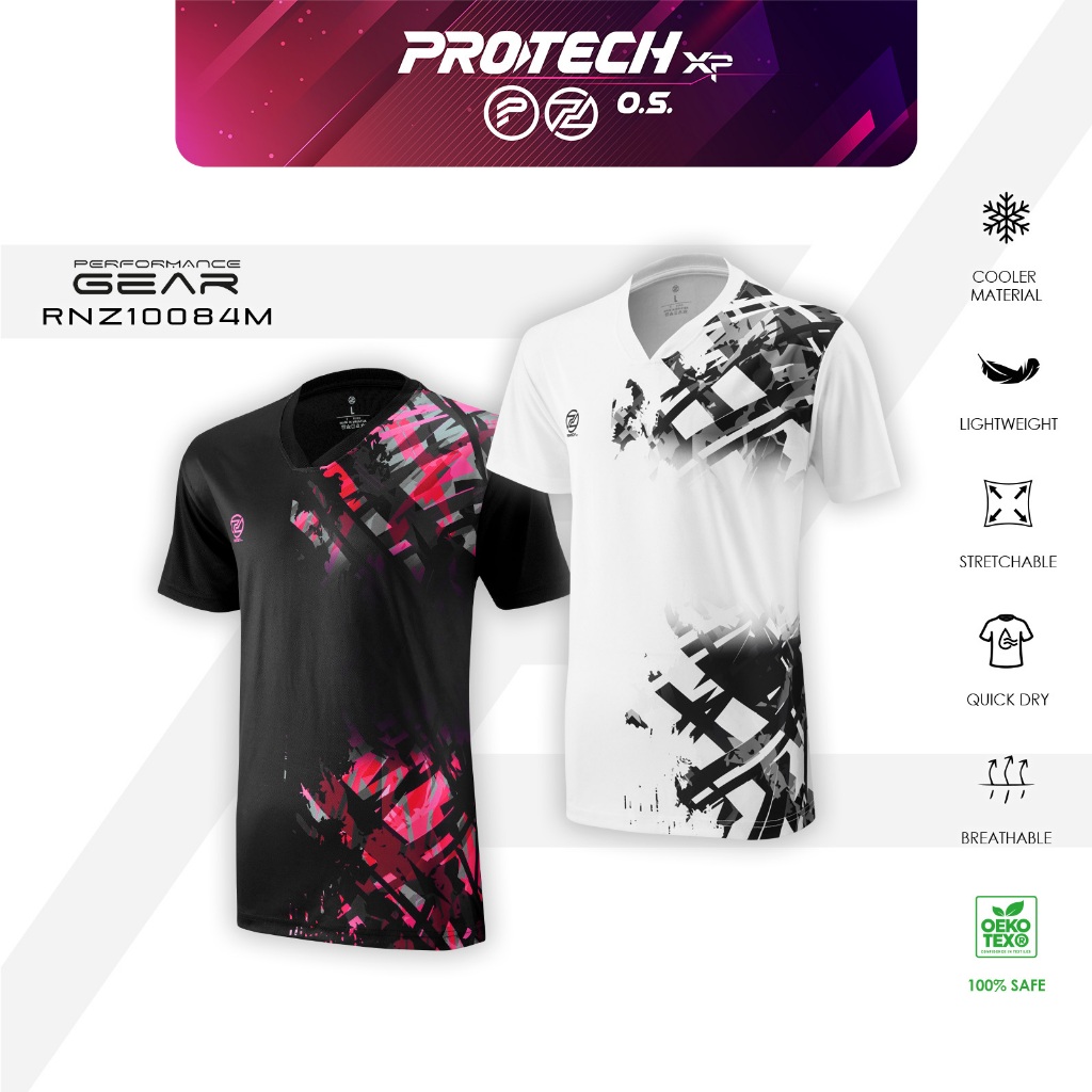 PROTECH Badminton Dry Fit Tournament Jersey - RNZ10084M | Shopee Malaysia