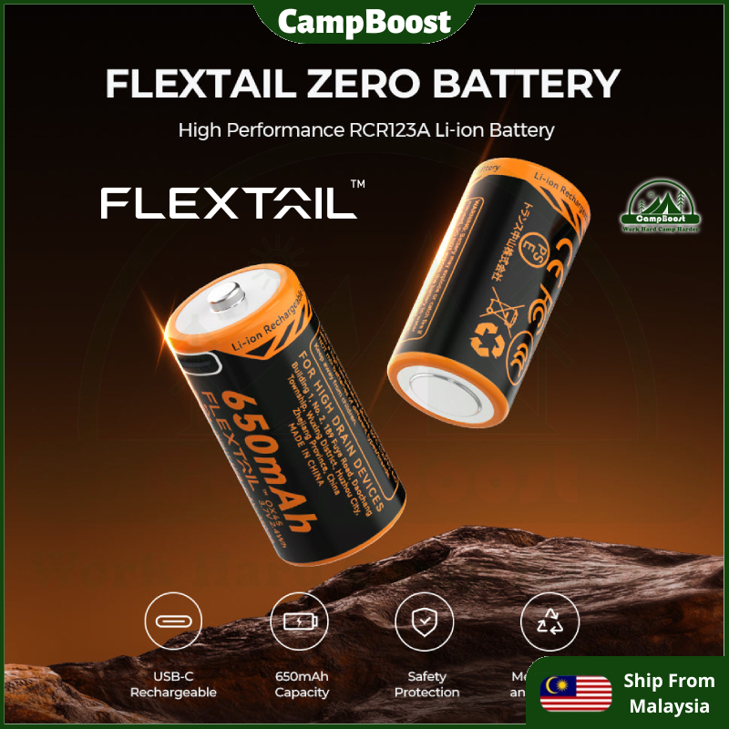 campboost-flextail-zero-pump-battery-650mah-rcr123a-li-ion-battery-zero