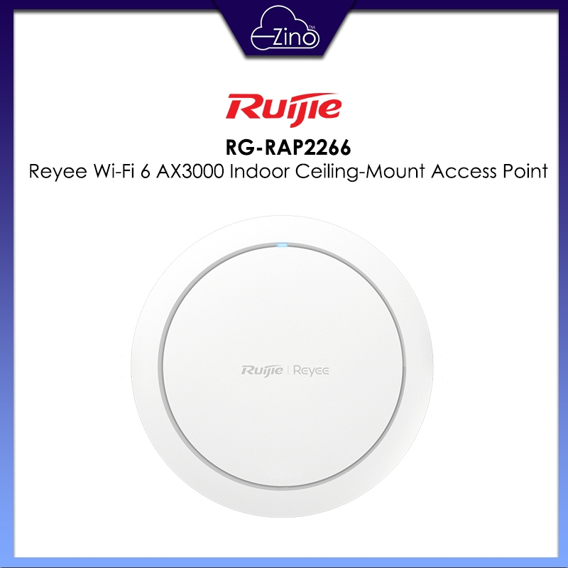 Ruijie RG-RAP2266, Reyee Wi-Fi 6 AX3000 Indoor Ceiling-Mount Access ...