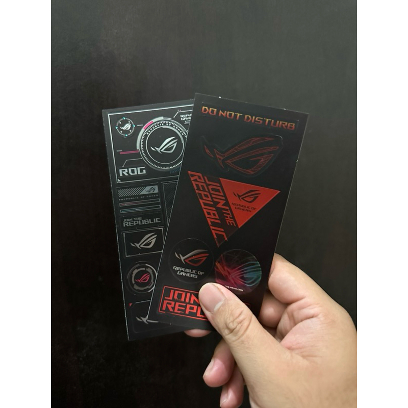 ROG Phone Logo Sticker 100% ORIGINAL | Shopee Malaysia