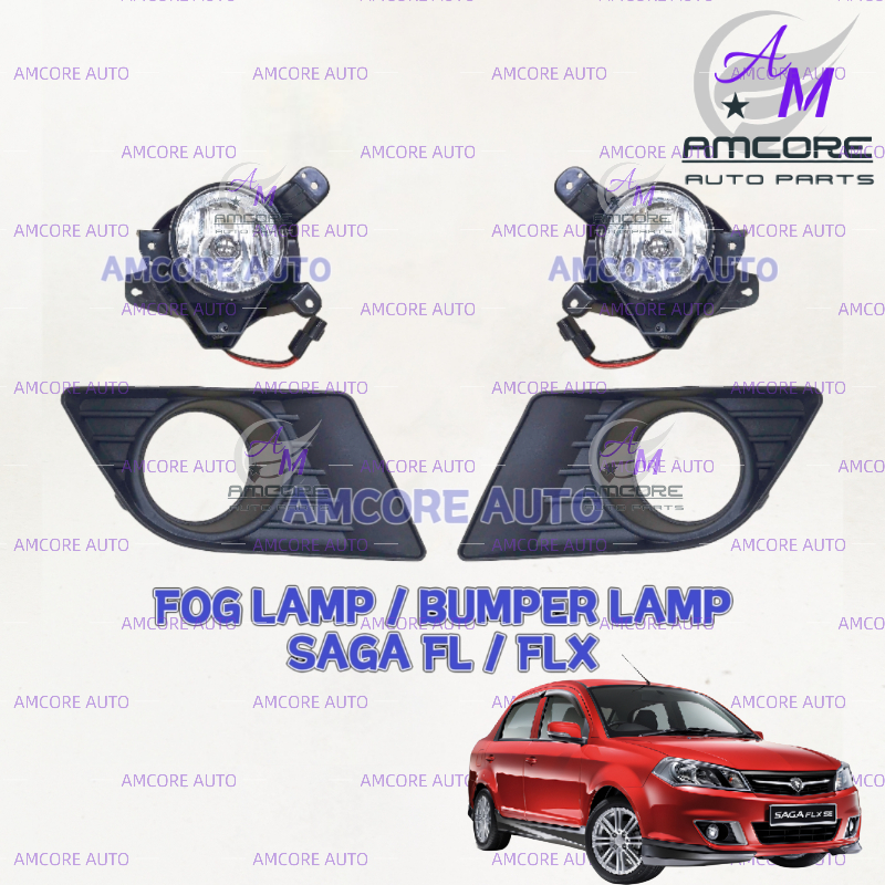 PROTON SAGA FL / FLX - FOG LAMP / BUMPER LAMP / FLOG LAMP | Shopee Malaysia