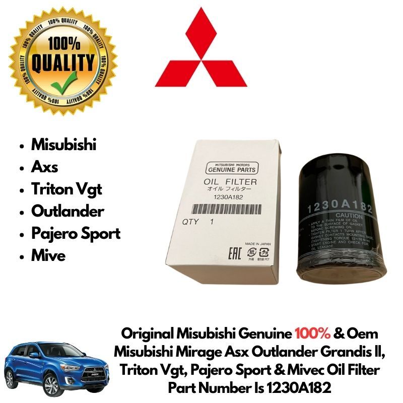 Original Misubishi Genuine 100% & Oem Misubishi Mirage Asx Outlander ...