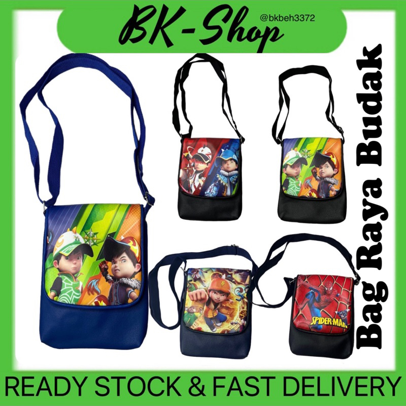 Beg Budak Raya /Kanak Beg Budak Galas Beg Raya Kids Sling Bag ...