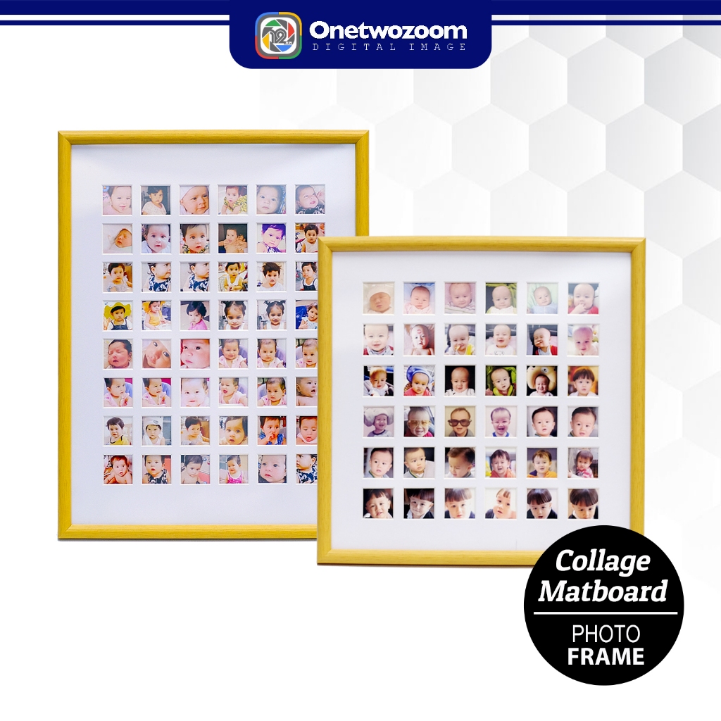Collage Photo Frame | Mat board Window Openings | Multiple Opening ...