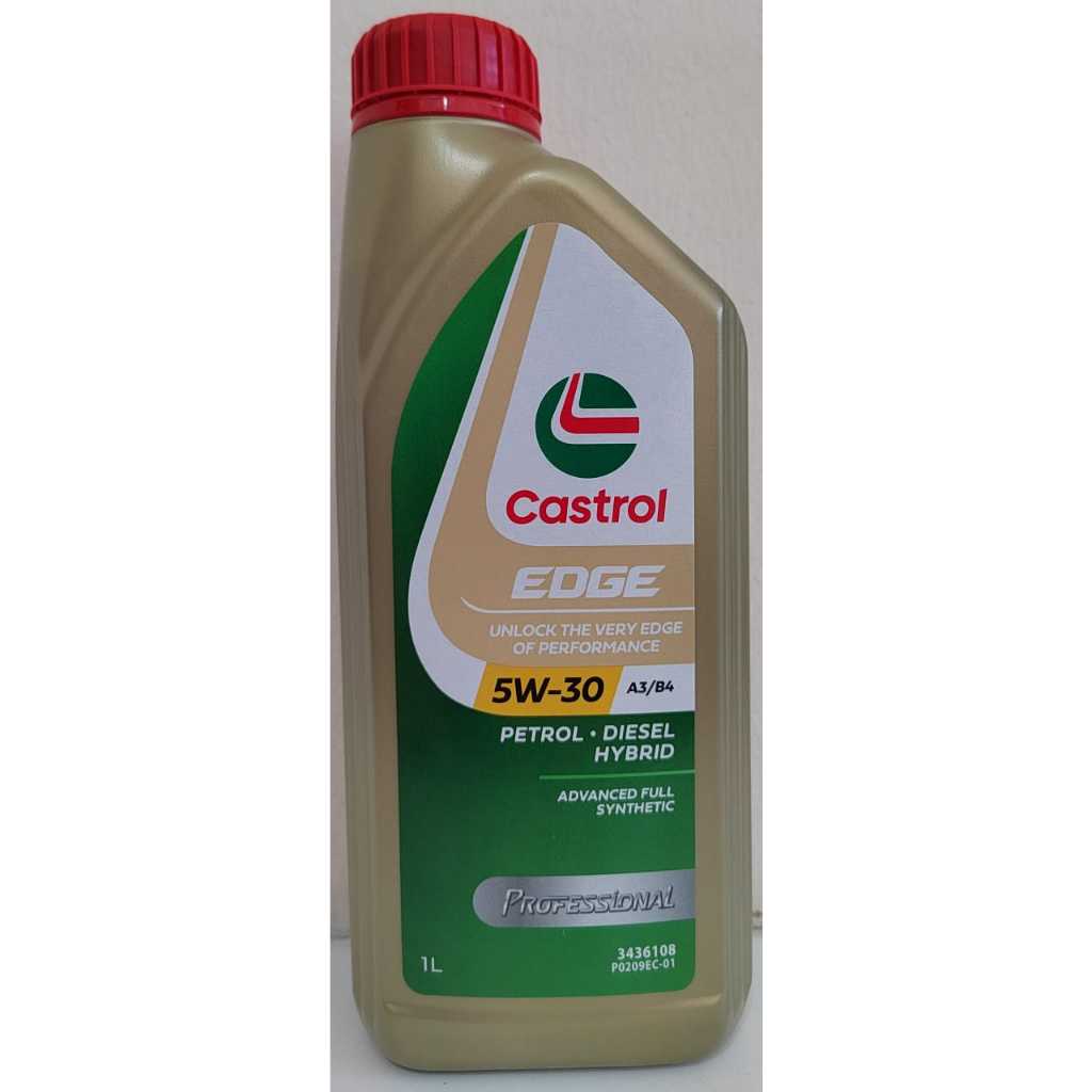(100%ORI)CASTROL Edge Fully Syn 5W30 SNCF 1L /ENGINE OIL/AUDI ...