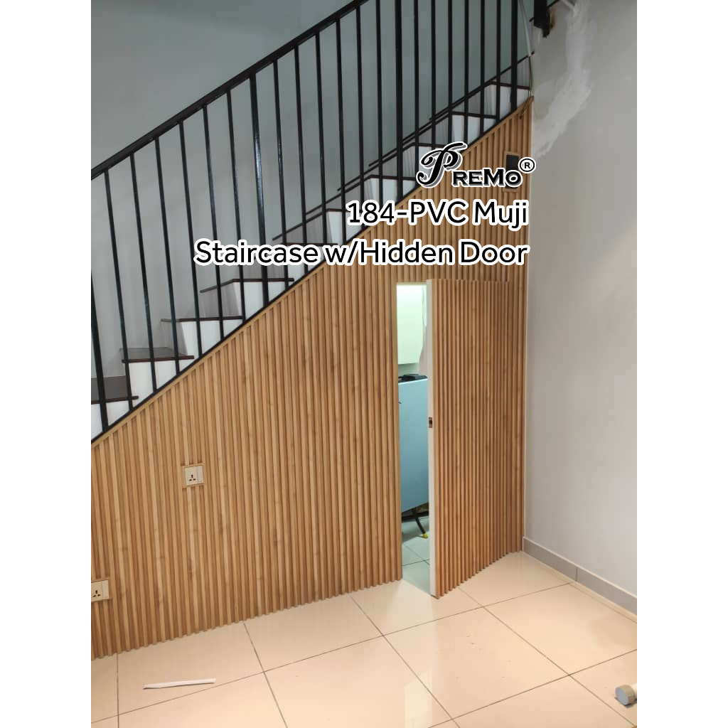 PREMO Fluted/Flat Wall Panel-Duo Tone TV WALL-290cm Long 9.5ft-Wall ...
