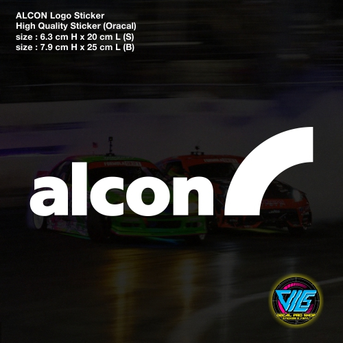 ALCON Logo Sticker / Decal (High Quality Sticker) | Shopee Malaysia