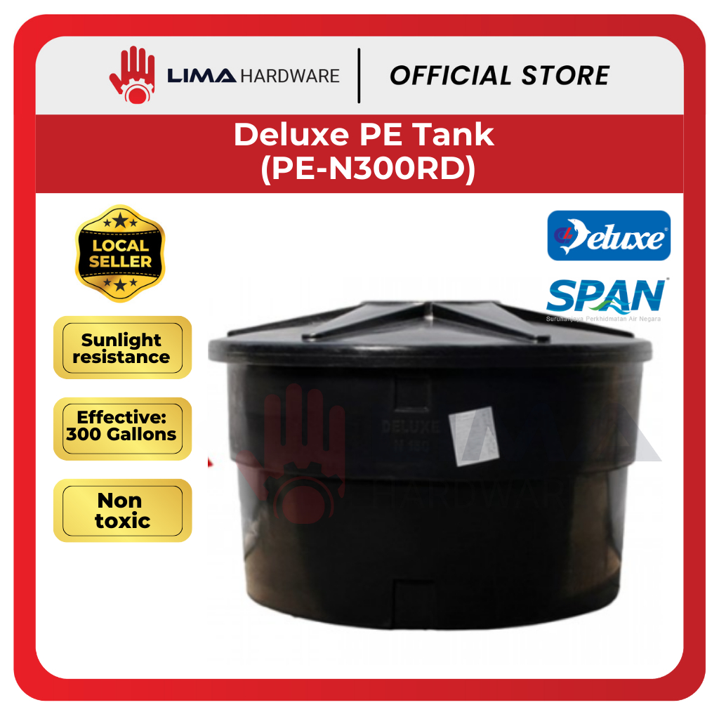 DELUXE PE Tank, Tangki Air (PE-N300RD) | Shopee Malaysia