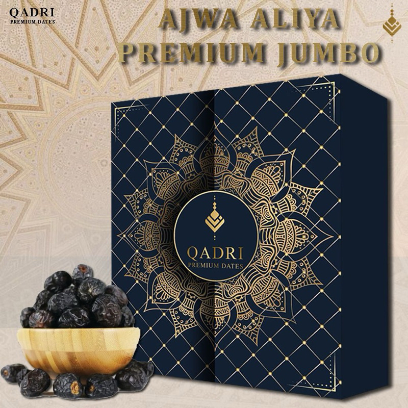 Raya Gift Kurma Ajwa Alia Premium AAA Jumbo Gift Box (Wish Card ...