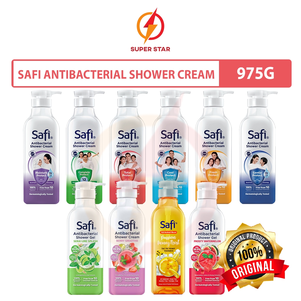 Safi Antibacterial Shower Cream 975g | Shopee Malaysia