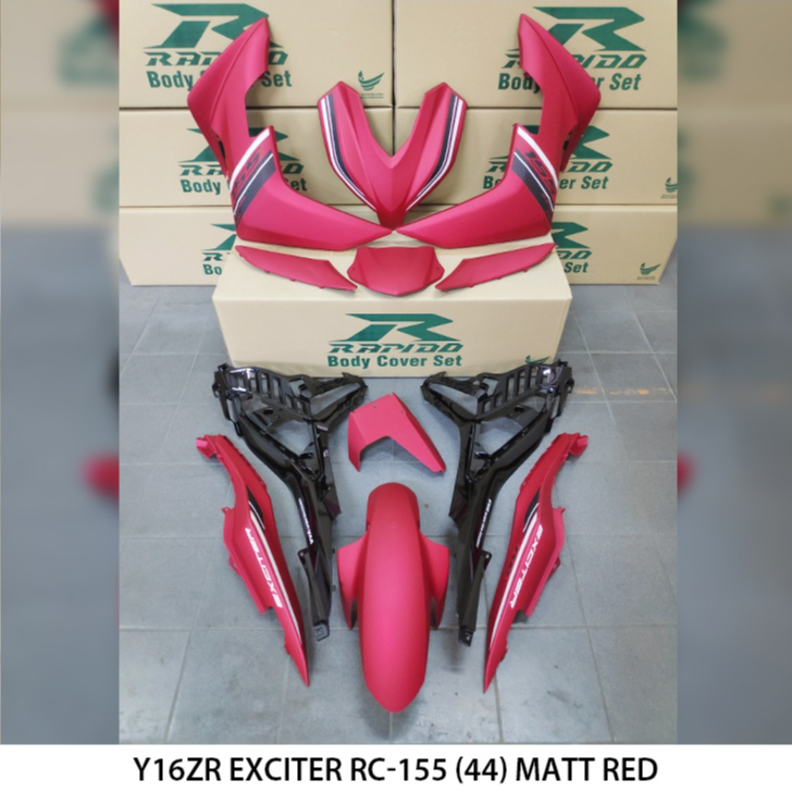 Yamaha Y16zr Coverset Exciter Siri All Exciter Y16 Collection Edition Sticker Tanam Airbrush ...