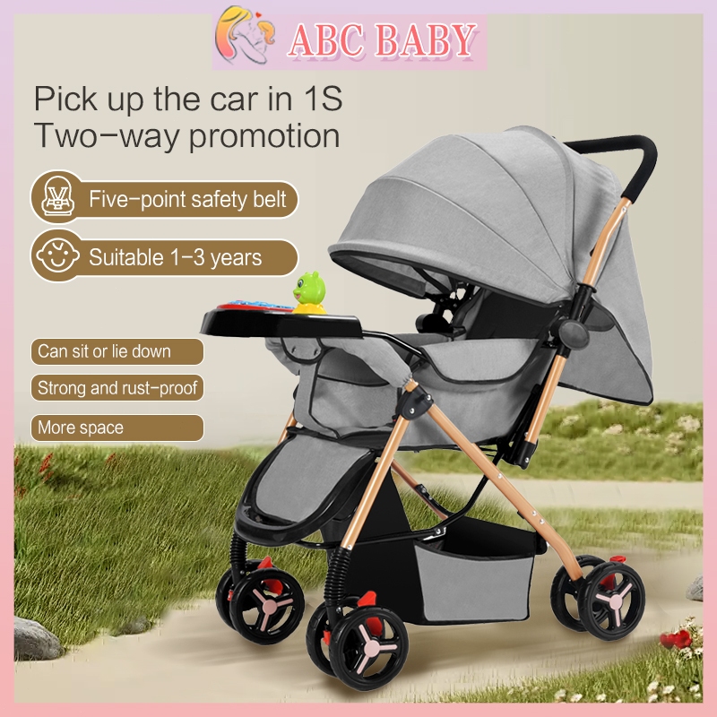 Lightweight New Born Stroller Baby Travel Strollers Compact Stroler ...