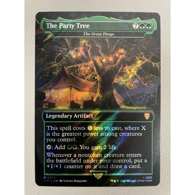 MTG:The Lord of the Rings (LTR) M0378 - The Great Henge (The Party Tree ...