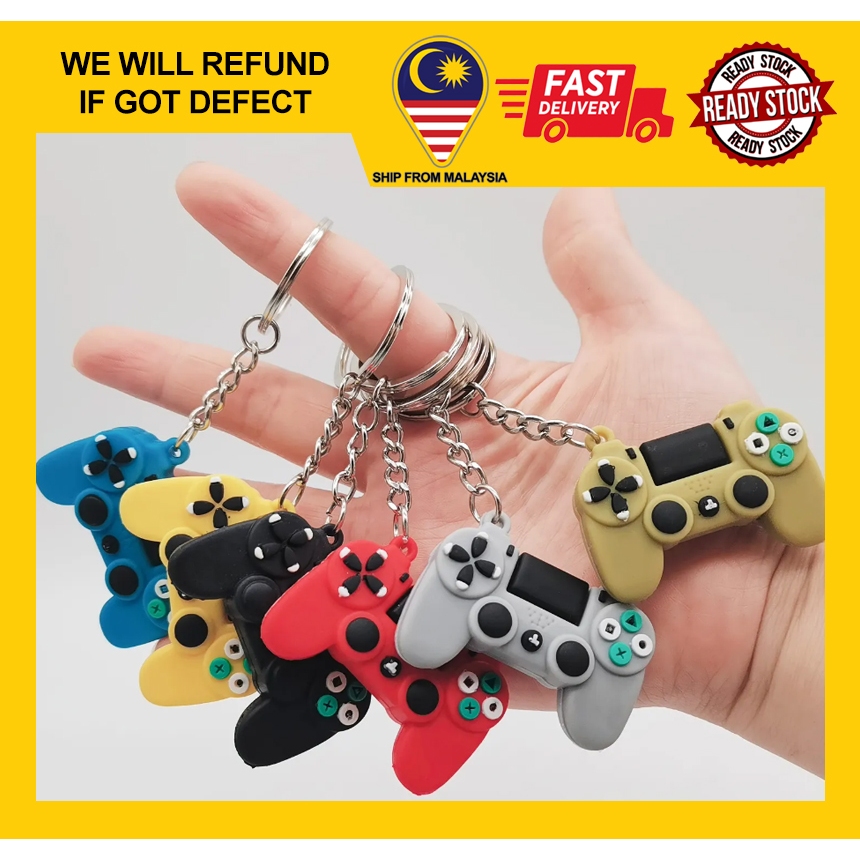 Gamers Keychain Key Holder PlayStation 3 4 5 XBOX 360 One Nintendo PSP ...