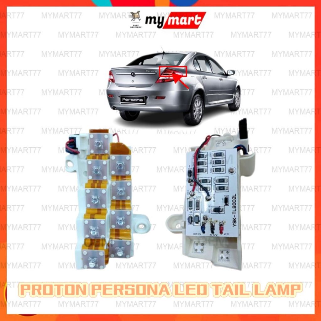 Proton Persona Elegance LED Tail Lamp Lampu Led Belakang Persona Kiri ...