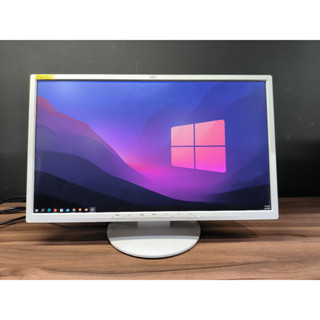FUJITSU E22-8 TS PRO 22" INCH WHITE MONITOR IPS PANEL ( VGA / DVI / DP ...