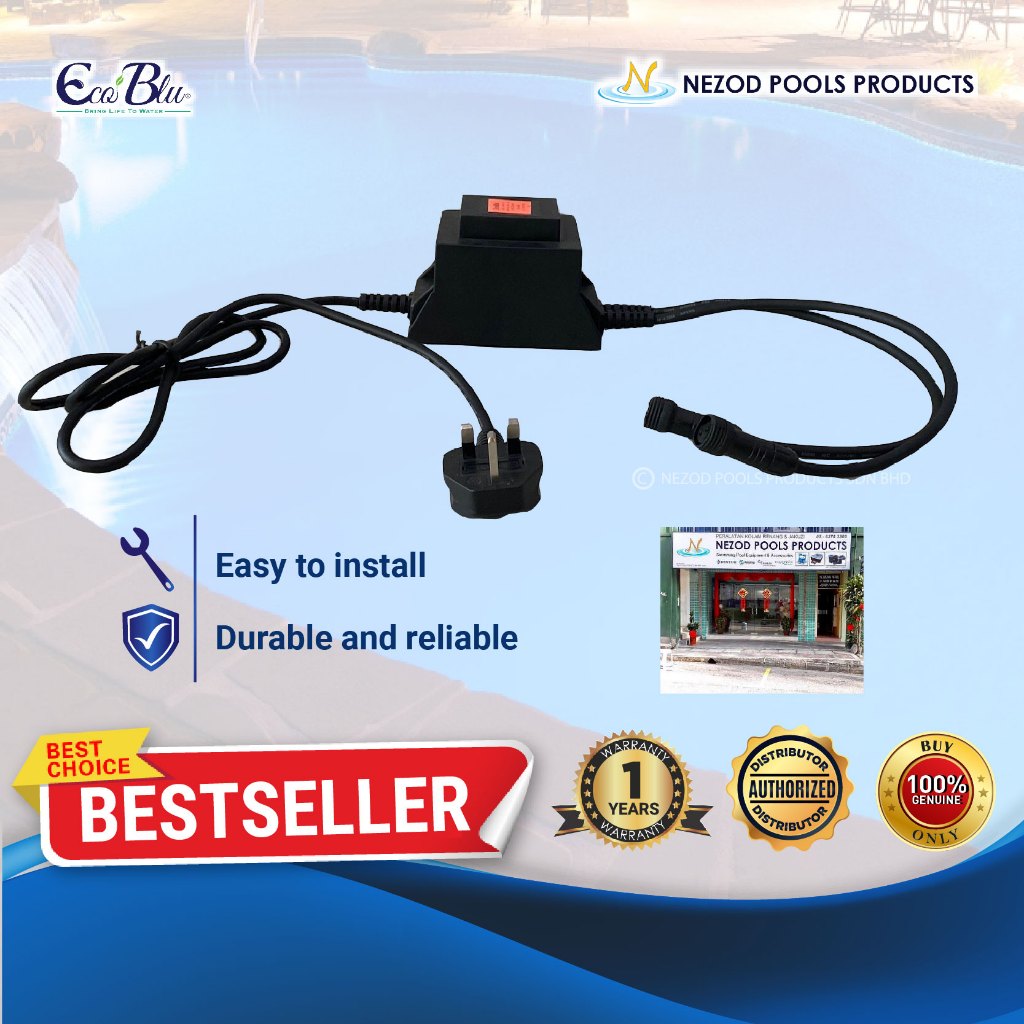 ECOBLU TRANSFORMER 20W / 30W / 60W / 100W / 200W / 300W 12V AC FOR ...