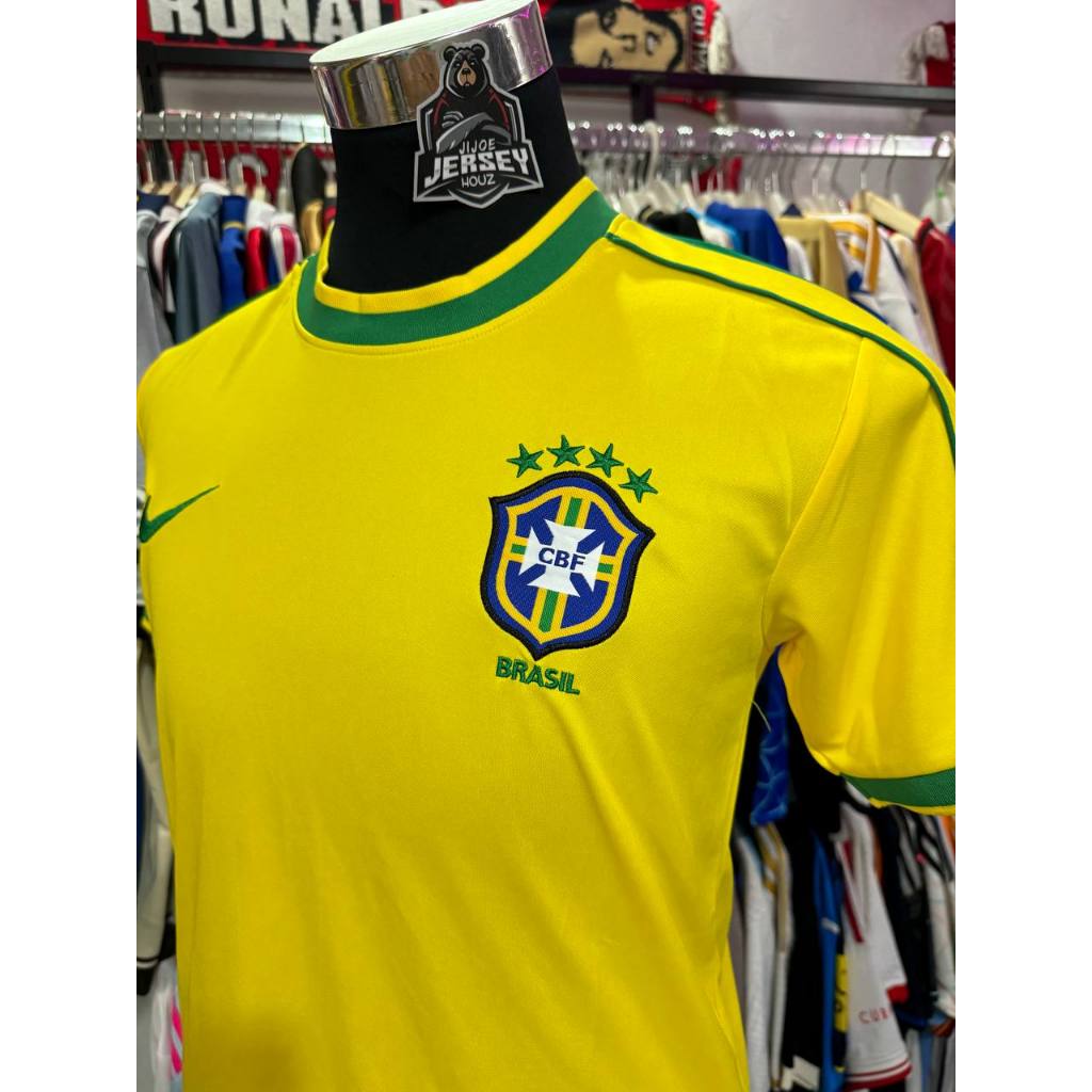 Brazil Home 1998 RETRO | Shopee Malaysia