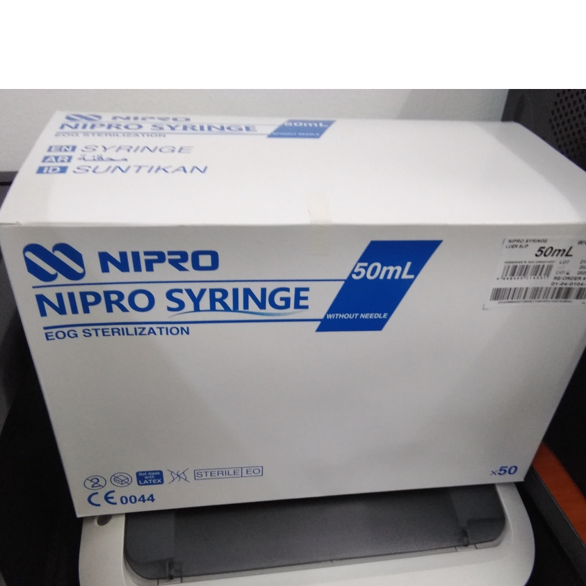 Nipro Syringe 50ml Luer Slip - 50 's SINGLE-USE SYRINGE EXPIRY 2027 | Shopee Malaysia