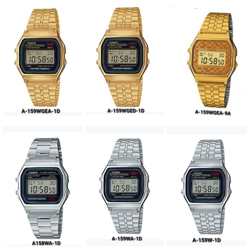 Casio A-158W / A-159W Series | Shopee Malaysia
