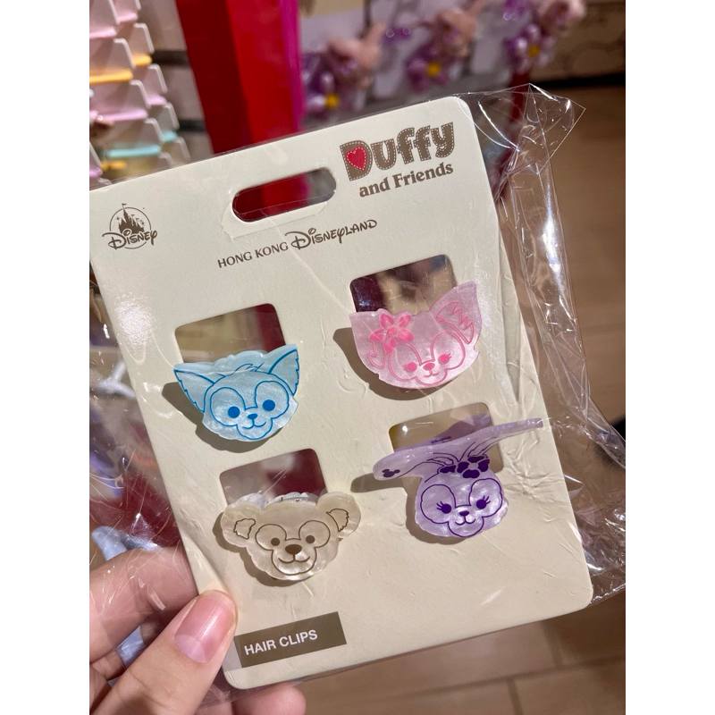 DISNEYLAND HONGKONG Duffy and Friends Hair Clips || Children Hair Clip ...