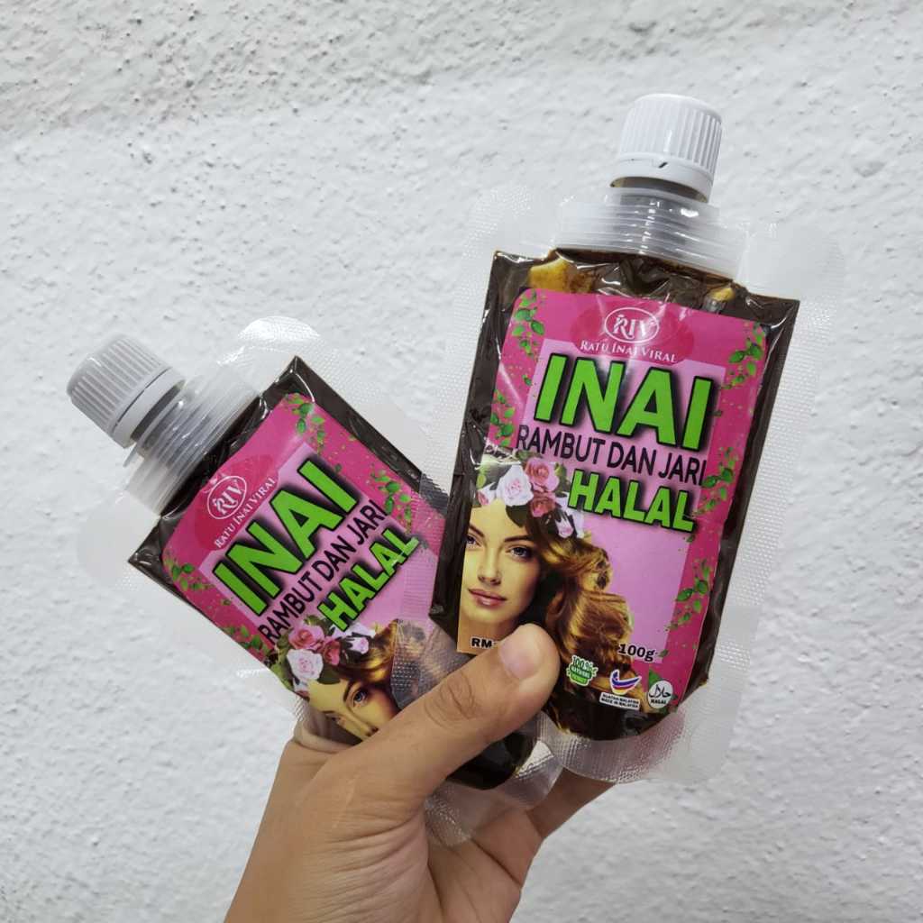 INAI RAMBUT DAN JARI HALAL BY RIV | Shopee Malaysia