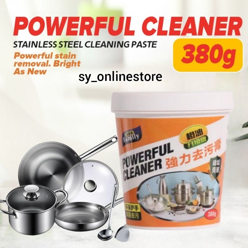380g Powerful Cleaner Stainless Steel Pot Pan Stain Dirt Cleaner ...