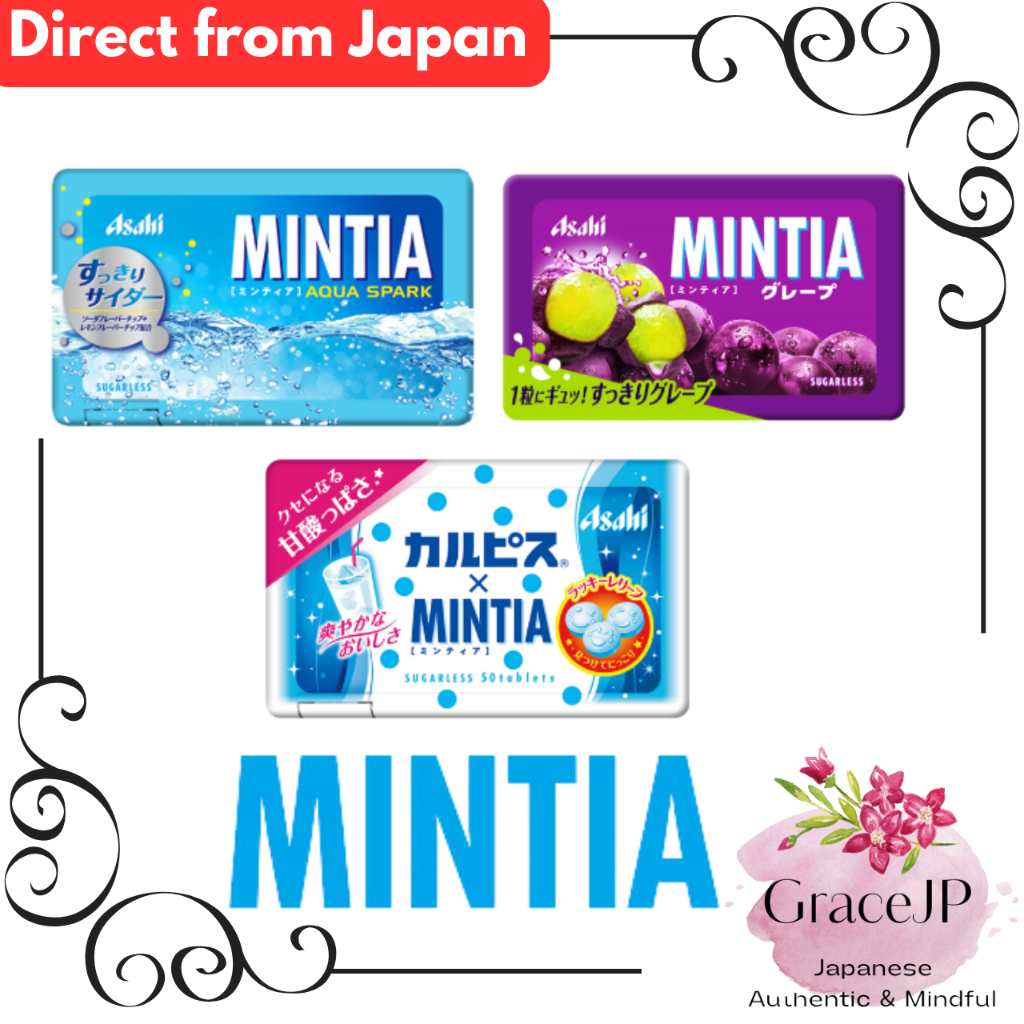 Asahi Group Foods Mintia 50tablets 3 flavor【Direct from Japan】 | Shopee Malaysia