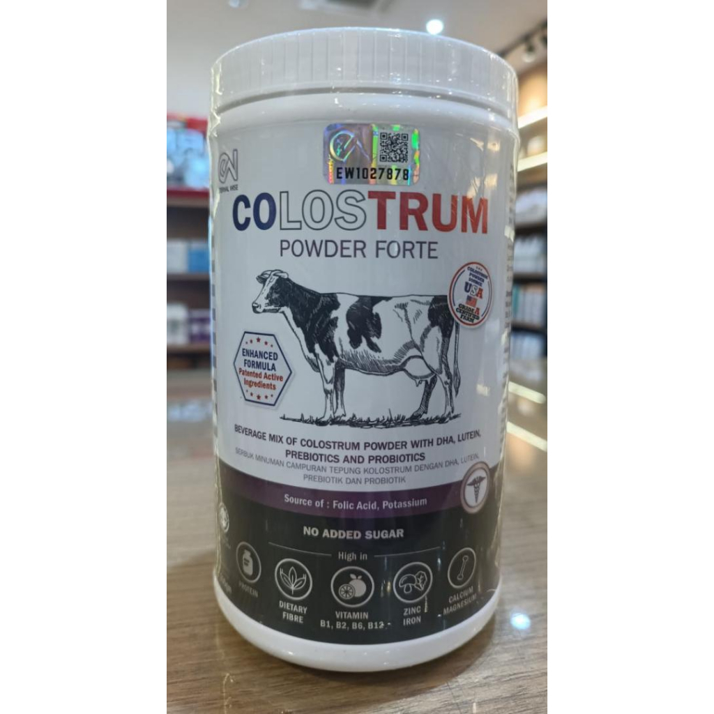 🔥{ HOT ITEM }🔥( NEW LOOK ) ETERNAL WISE COLOSTRUM FORTE 500G EXP 09/ ...