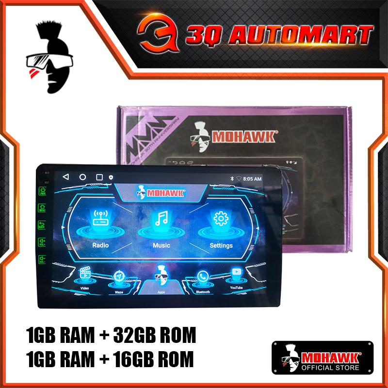Mohawk Mu Series Car Android player 1+16gb 1+32gb Android Ply With ...