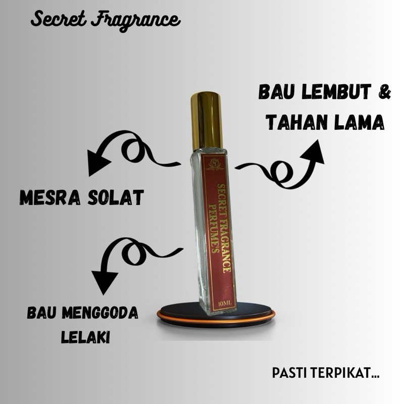GRED PREMIUM / PERFUME BODY / PERFUME TAHAN LAMA / 10ML | Shopee Malaysia
