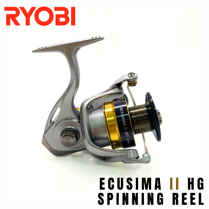 RYOBI Ecusima II HG - Spinning Reel Series | Shopee Malaysia