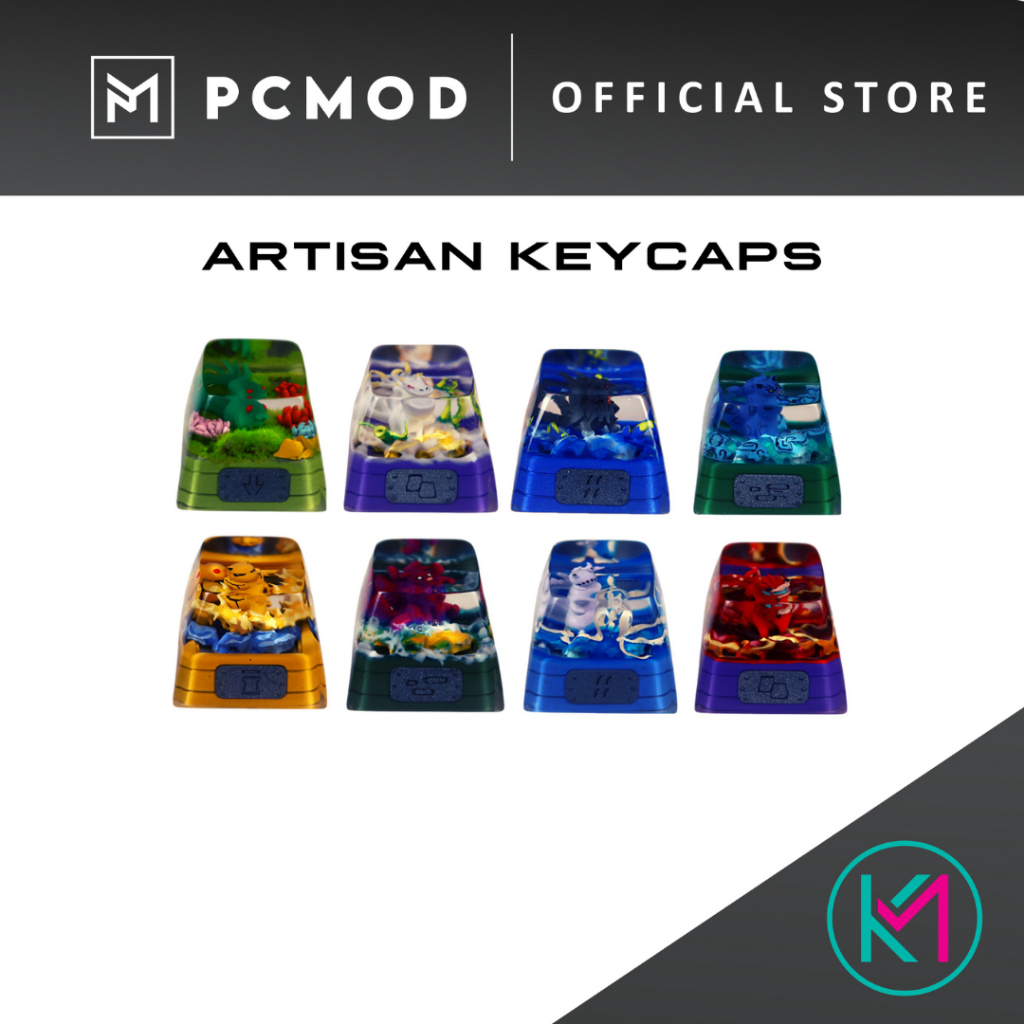 Naruto Artisan Keycaps for Mechanical Keyboards | Tailed Beasts | PCMOD ...