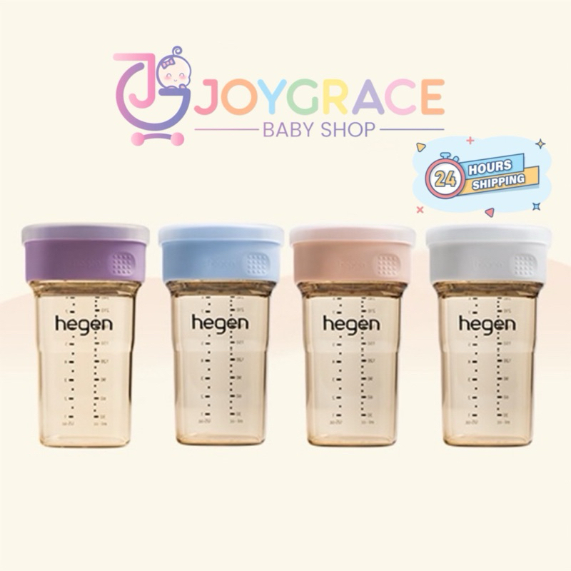 SHIP IN 24 HRS‼️ Original Hegen PCTO 240ml/8oz All-Rounder Cup PPSU (Purple/Blue/Pink/White ...