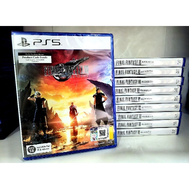 PS5 GAME FINAL FANTASY VII REBIRTH [R3/ENG] [NEW SEALED] | Shopee Malaysia