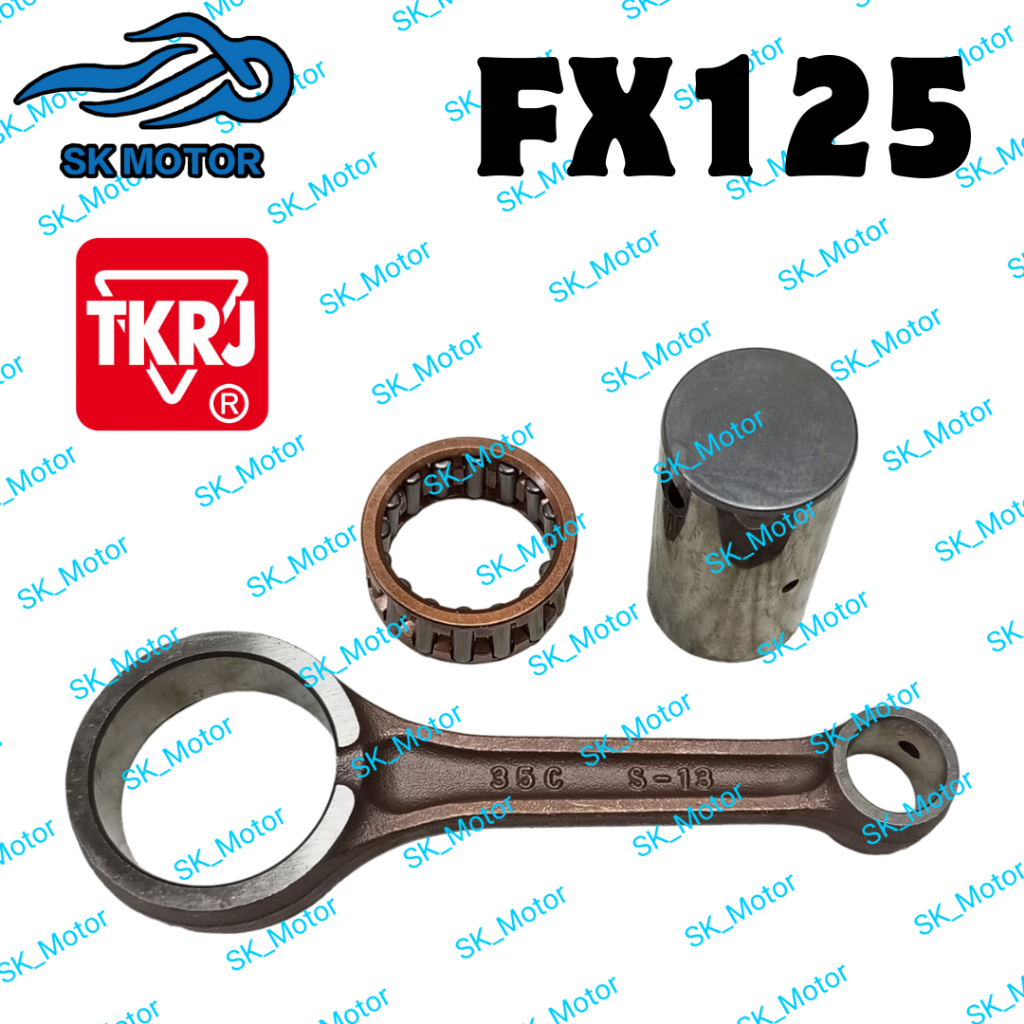 TKRJ Suzuki FX125 FX 125 Connecting Rod Set Con Rod Conrod Kit (Made In ...