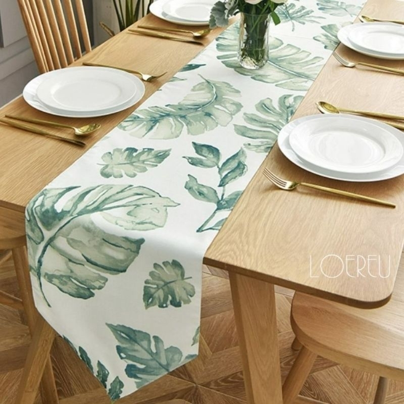 Plant themed table runner | Shopee Malaysia